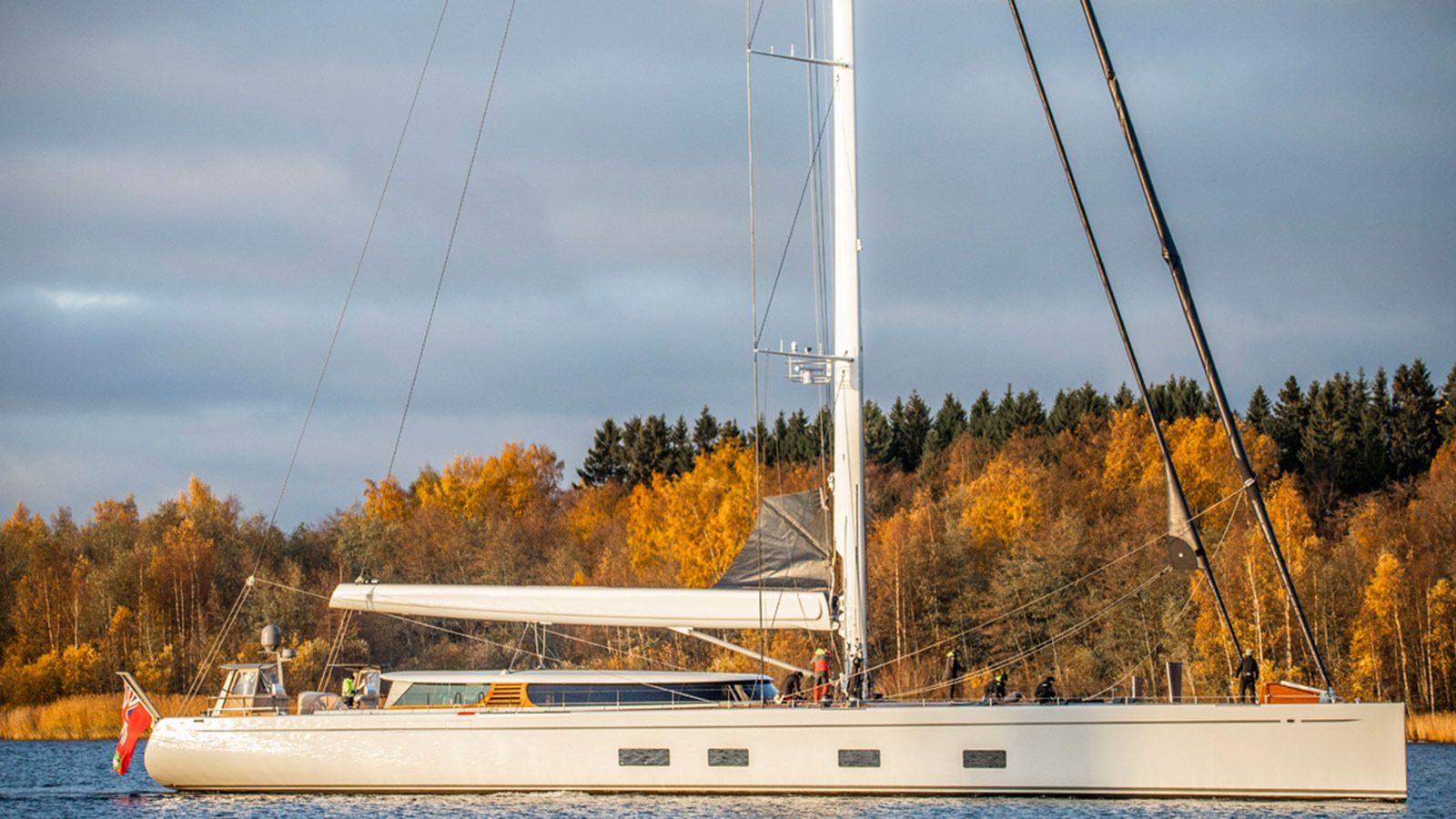 Inside the Baltic 142 Foiling Superyacht Canova